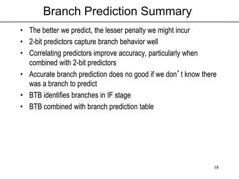 Ppt Dynamic Branch Prediction Powerpoint Presentation Free Download