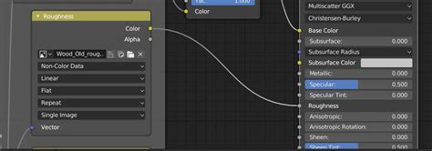 roughness from substance designer to eevee materials and textures