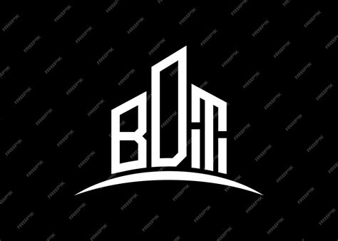 Premium Vector Letter Bdt Building Vector Monogram Logo Design