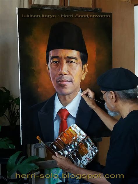 Pelukis Realis Indonesia Herri Soedjarwanto Gallery Lukisan Potret Wajah Lukisan Wajah