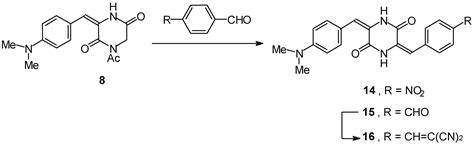 New Conjugated Systems Derived From Piperazine 25 Dione