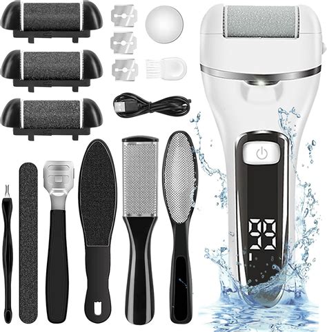 Quantum Lux Callus Remover Kit With 18 Pieces For Feet