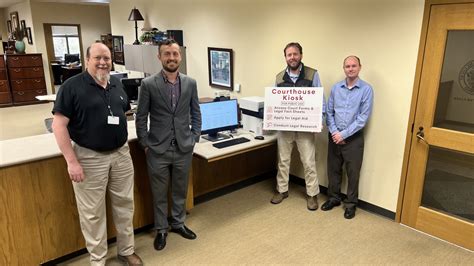 Press Release Courthouse Kiosk Will Help Court Users In Arkansas