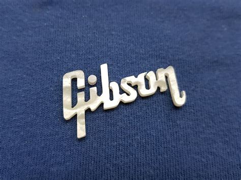 Gibson Gibson Mop Inlay Headstock Logo Reverb