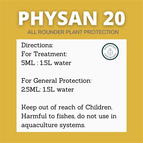 Physan 20 Fungicide 16oz 470ml Free Shipping Furniture And Home
