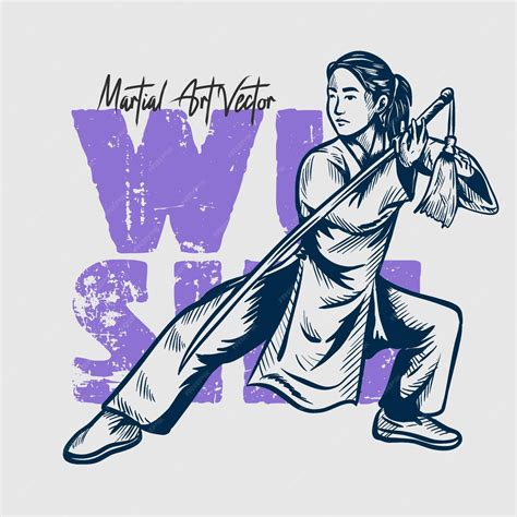 Martial Art Vector Premium Vector