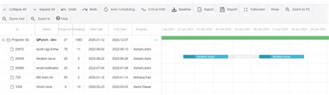 Split Task Qpunch Project Management Software