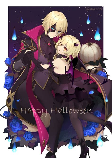 Lumine And Dainsleif Genshin Impact Drawn By Drop Danbooru