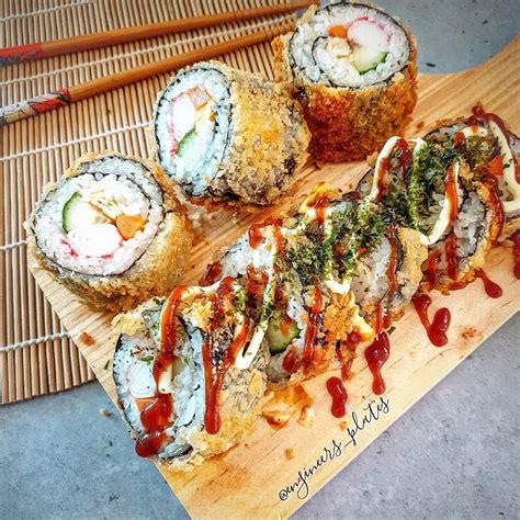 Fried Sushi From Engineers Plates Recipe Fried