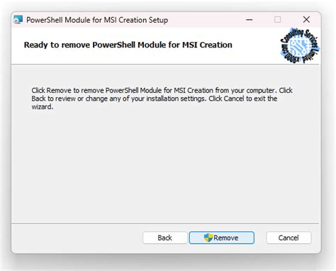 Powershell Module For Msi Creation Consulting Services Limited