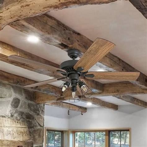 Rustic Ceiling Fans Farmhouse Ceiling Fan Led Ceiling Fan Bronze