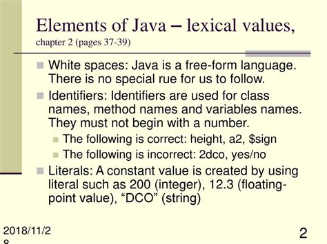 An Overview Of Java Data Types And Variables Ppt Download