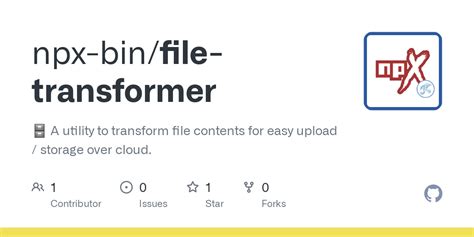 Github Npx Binfile Transformer 🗄 A Utility To Transform File