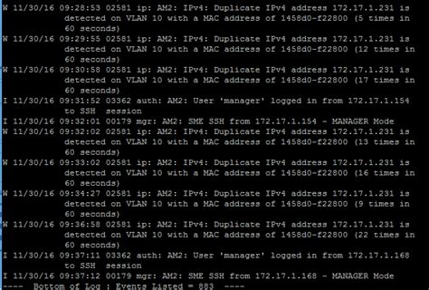 core switch duplicate ip issue networking spiceworks community