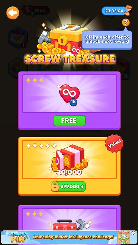 Game Screw Pin Behance