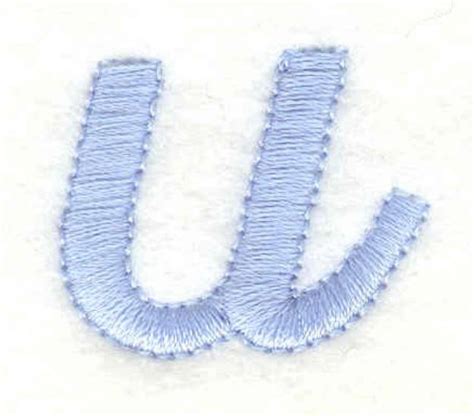 Lowercase Fancy U Machine Embroidery Design Embroidery Library At