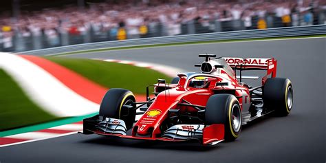 Download Formula 1 Car On Race Track Wallpaper