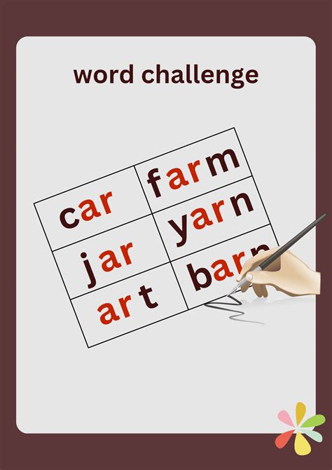 R Controlled Vowels Activities Free Printables
