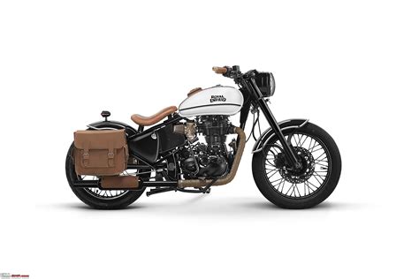 Royal Enfield Showcases 4 Custom Bikes At Delhi Store Team Bhp