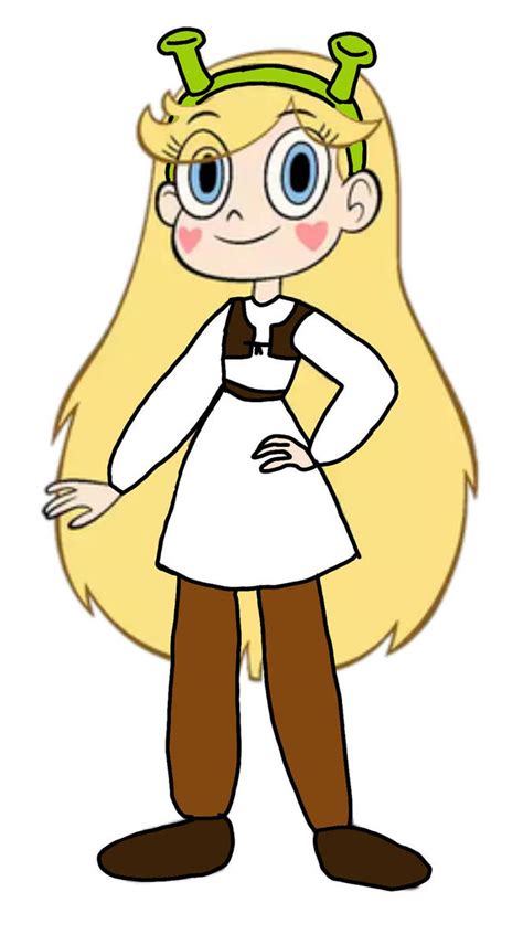 Star Butterfly As Shrek By Conorlordofcreation On Deviantart