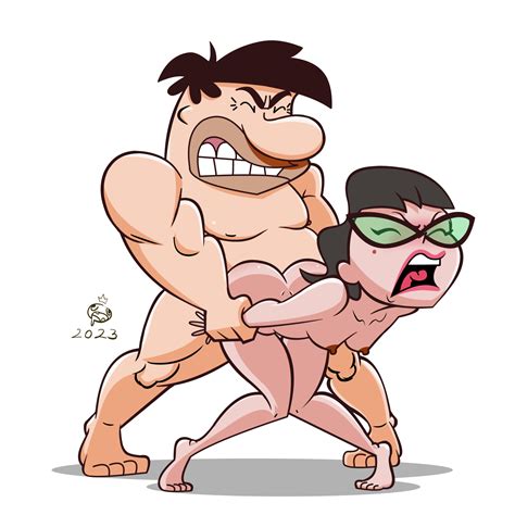 Rule 34 1boy 1girls 2023 Bent Over Black Hair Cartoon Network Caveman