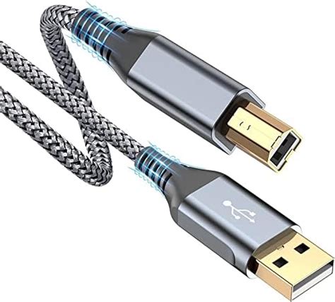 Printer Cable Splitter For Two Computers Usb Splitter 1 In 2 Out Usb B