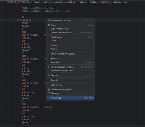 Jetbrains Idea 的 Sqlformatter 格式化插件，比内置更好用（完爆），想你所见 V2ex