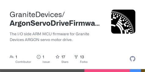 Github Granitedevicesargonservodrivefirmware The Io Side Arm Mcu