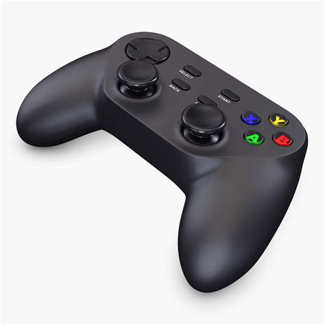 Generic Video Game Controller M 5 3d Model By Zurel