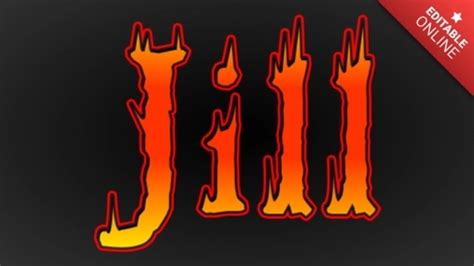 Jill Text Effect Generator
