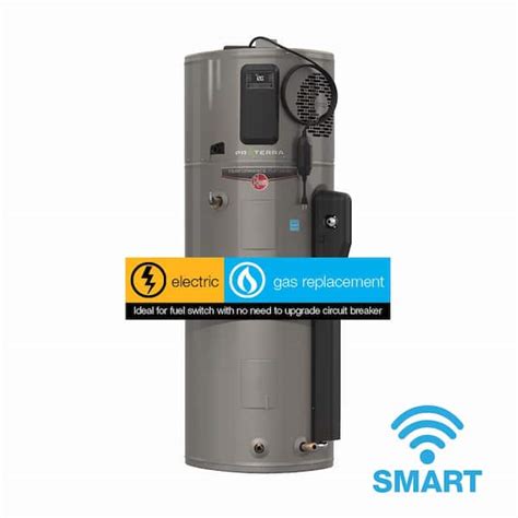 Rheem Proterra 65 Gal Smart High Efficiency Hybrid Heat Pump Water