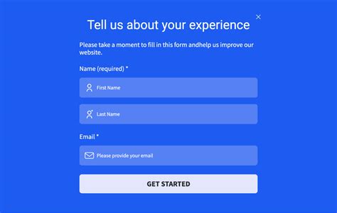 Training Feedback Form Template Visme