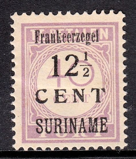 Suriname Scott 122 Mng Hinge Bump Scv 30 Central And South