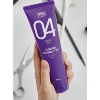 Tinh Chất Dưỡng Và Tạo Kiểu Tóc Amos 04 Curling Essence 2x 150ml 아모스