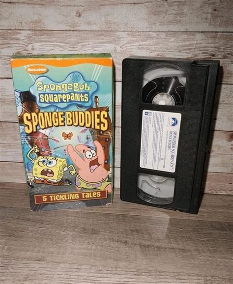 Nickelodeon Spongebob Squarepants Sponge Buddies Vhs 2002 Nickelodeon