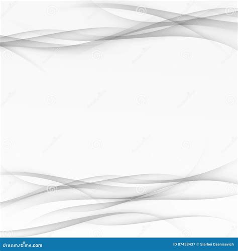 Grayscale Wave Background Vector Illustration 26218918