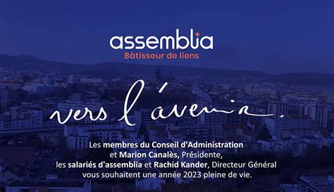 Bonjour 2023 Belle Année à Toutes Et à Tous Assemblia