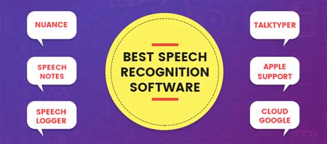 List Of Speech Recognition Tools