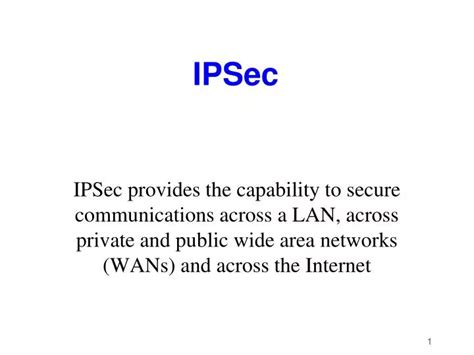 Ppt Ipsec Powerpoint Presentation Free Download Id 6192930