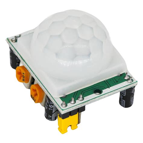 Hc Sr501 조정 Ir 초전기 적외선 Pir 인체 적외선 모션 센서 감지기 모듈 Arduino Raspberry Pi