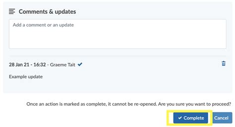 How Do I Access And Update Actions Evaluagent