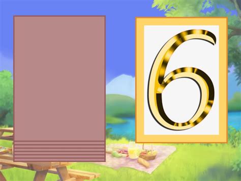 numbers 1 8 random cards