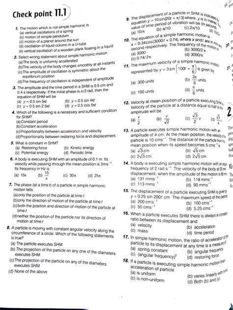 SOLUTION Simple Harmonic Motion Studypool