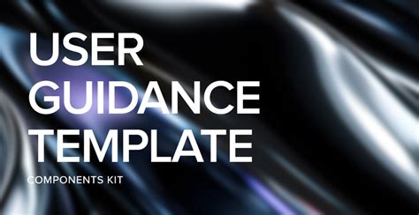 User Guidance Template Figma