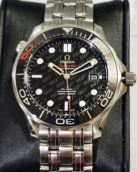 Omega Seamaster Professional Diver 300 M James Bond 50th Anniversary L