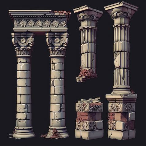11000 Stylized Columns Pictures 11000 Stylized Columns Pictures