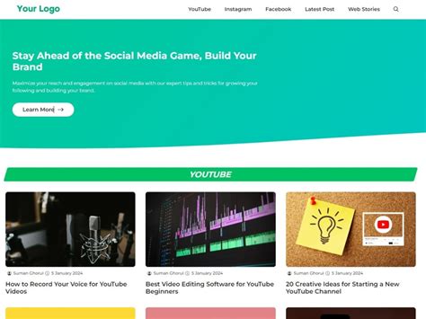 Responsive Fast Loading Blog Built Using Generatepress Pro On Wordpress