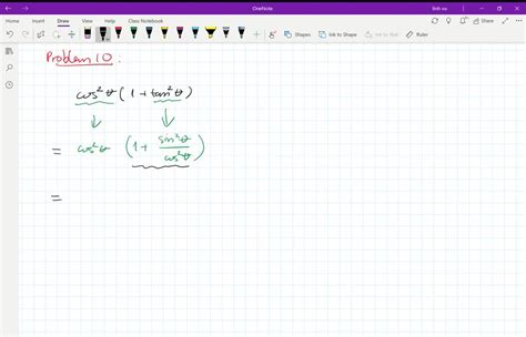 SOLVED Write The Trigonometric Expression In Terms Of Sine And Cosine And Then Simplify