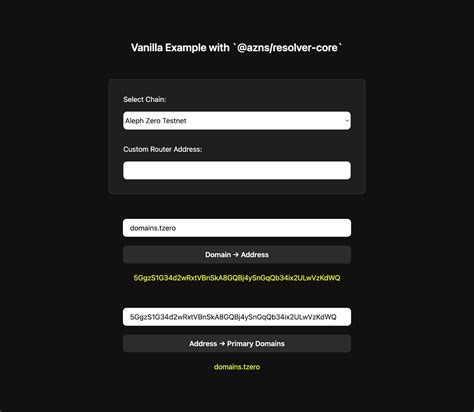 Azero Id Resolver