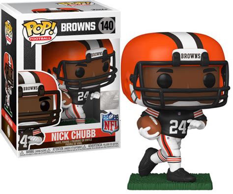 Funko Nfl Cleveland Browns Pop Football Nick Chubb Vinyl Figure 140
